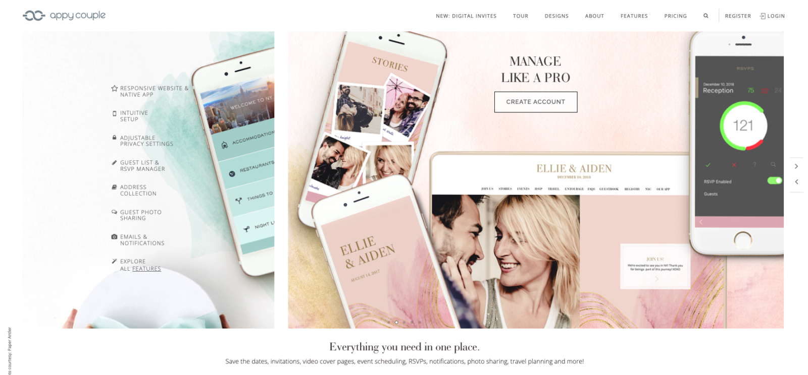 Our Favourite Wedding Website Platforms - confettiand.co